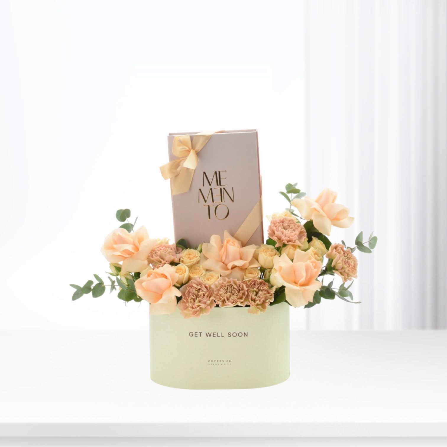 Peach Aurora Get Well Soon Box With Memento Experiences | ZUVEES ...