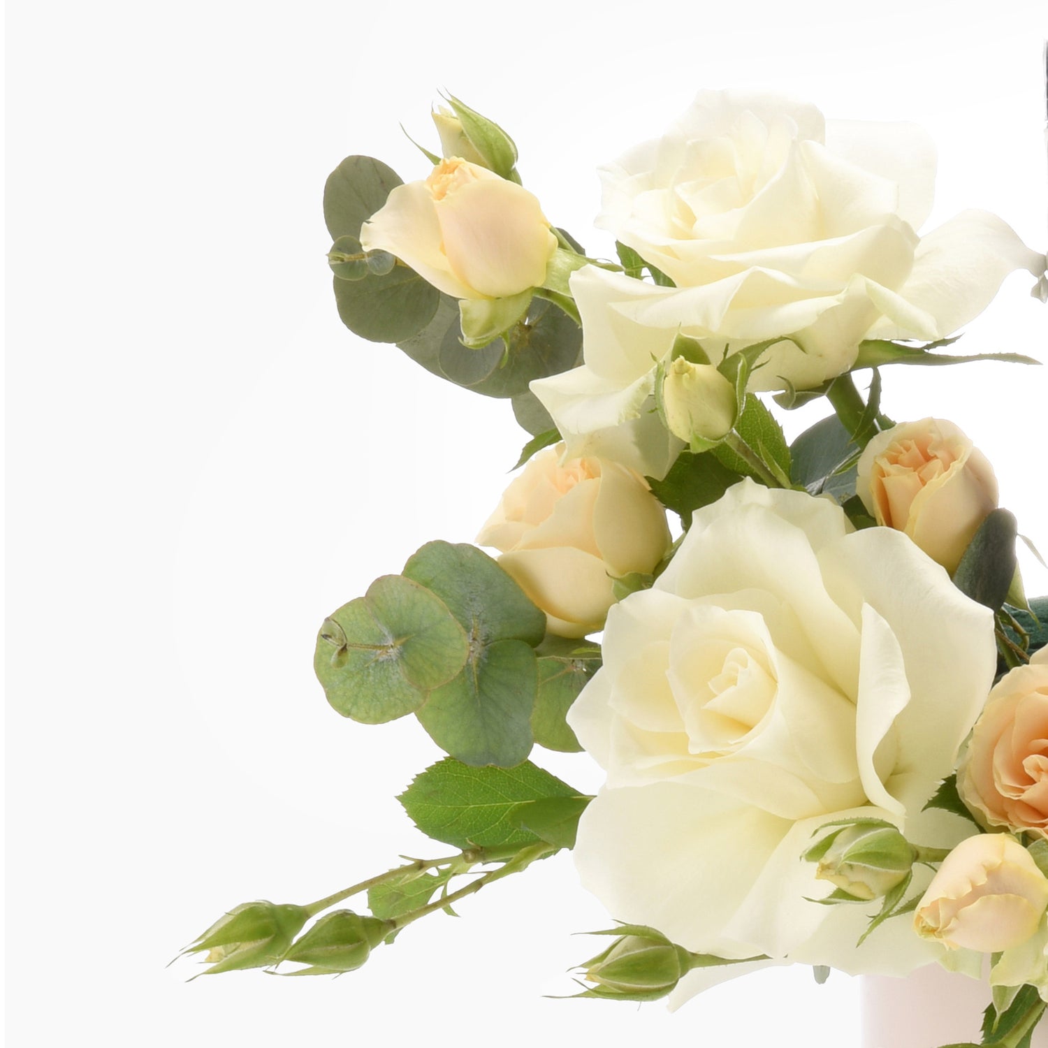 Elegant Rose Glow Congratulations Flower & Perfume Gift Box | Dubai ...